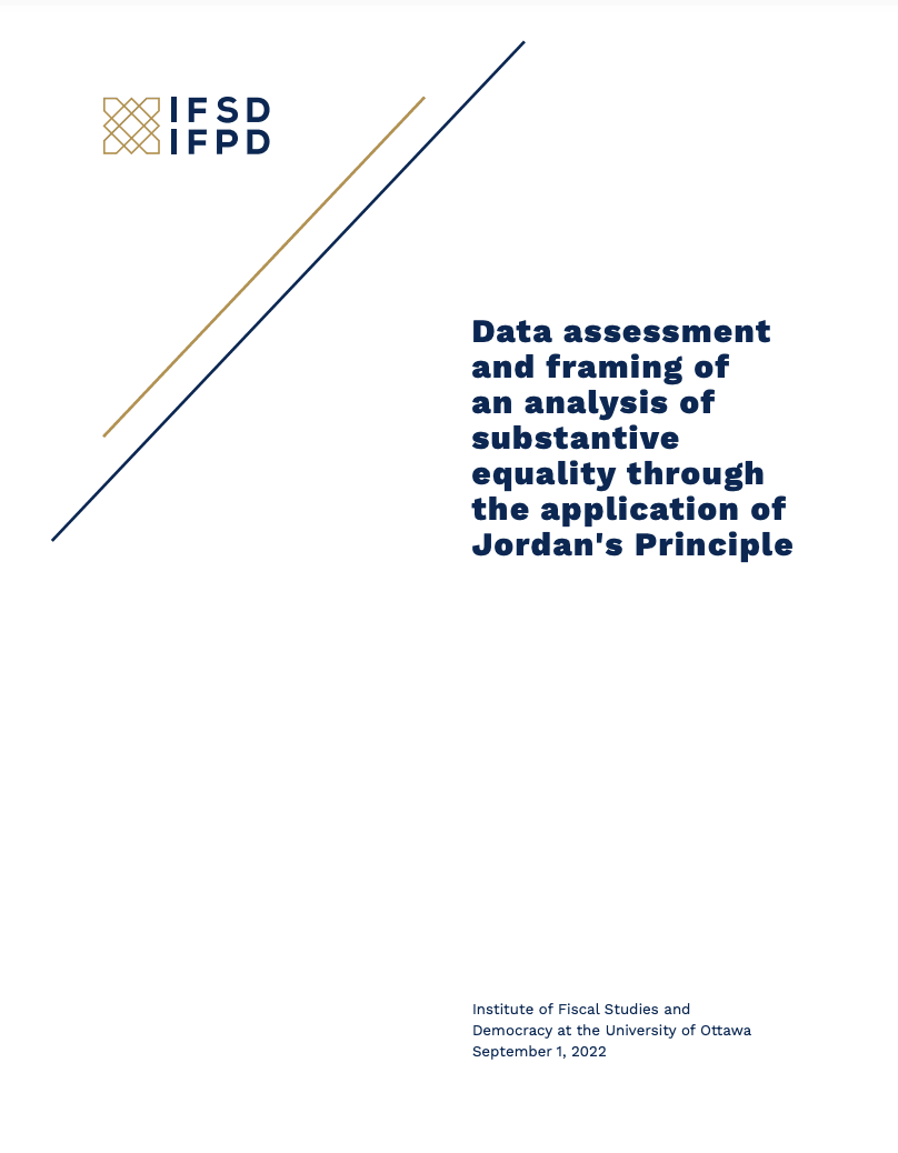Past Report → Jordan’s Principle – IFSD
